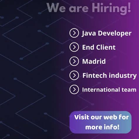 Ángela Romero On Linkedin 📢 New Java Developer Opportunity ️ 📈would