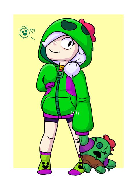 Colette In Spike Hoodie Brawl Stars By Lazuli177 On Deviantart