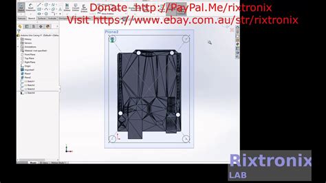Tutorial Designing Arduino Uno V1 0 Casing Solidworks Solidworks