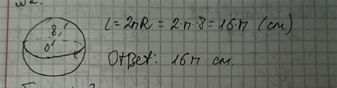 Радиус шара равен 8 см Найдите длину большого круга этого шара Школьные Знания Com