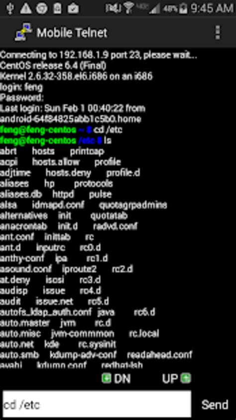 Mobile Telnet APK For Android Download