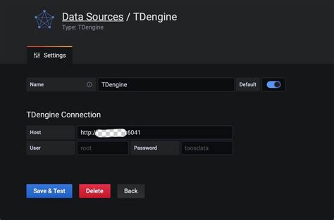 Grafana Tdengine 文档 涛思数据