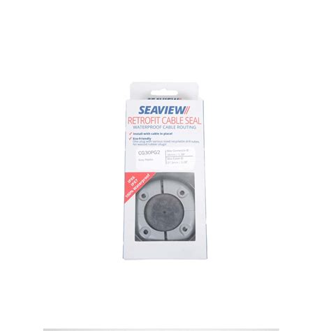 Seaview Retrofit Cable Seal Grey Plastic 34mm Kp Marine