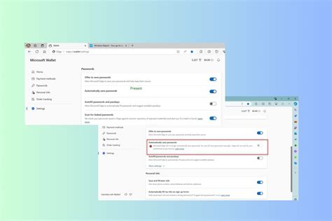 Microsoft Edge May Not Automatically Save Passwords