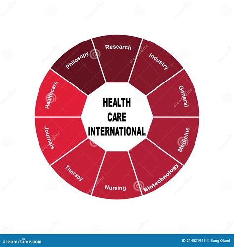 Diagram Of Nursing Care Plan Concept With Keywords Eps 10 Isolated On Green Background Vector