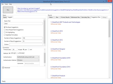 Sharepoint Search What Managed Properties Do My Items Have Or Search Query Tool V22 The