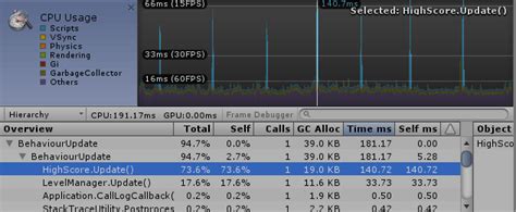 Help With Reducing Cpu Usage Questions Answers Unity Discussions