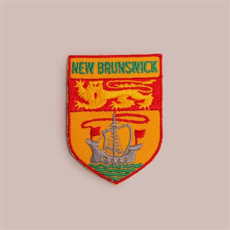 Vintage Patch New Brunswick Lost And Foundry
