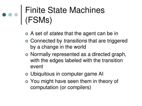 Ppt Finite State Machines Powerpoint Presentation Free Download Id2823891