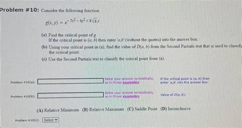 Solved Problem Consider The Following Function Chegg