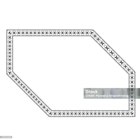 자르기 대각선 코너 직사각형 모양 섹터 꽃 벡터 꽃 프레임 사진 프레임 장식 예술 0명에 대한 스톡 벡터 아트 및 기타 이미지 Istock