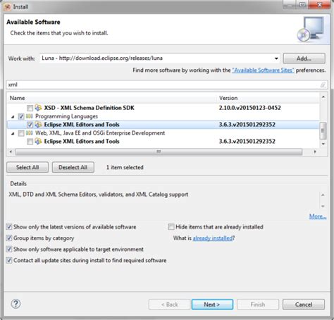 Xml Editor And Checker For Cmsis Pack In Eclipse Mcu On Eclipse
