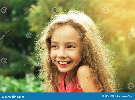 Beauty Girl Outdoors Enjoying Nature At Sunset Beautiful Teenage Girl