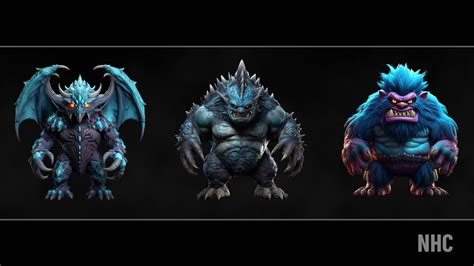 Nhc Stylized Monster Pack 3 Asset Cloud Nhc Stylized Monster Pack 3 Asset Cloud