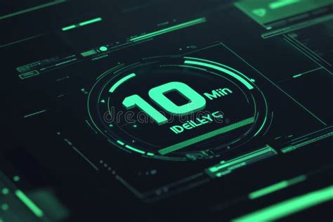 Countdown Timer Displaying 39 Minutes And 10 Seconds For Delivery With