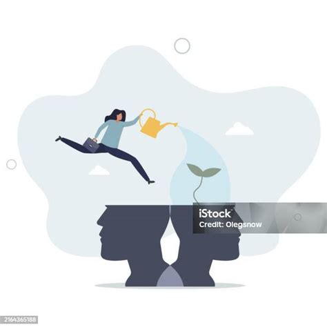 개인 개발 및 기술 성장을 위한 멘토 지원 영감과 동기 부여 관리 교사 또는 인생 교사플랫 디자인일러스트레이션 사람들과 함께 개발에 대한 스톡 벡터 아트 및 기타 이미지