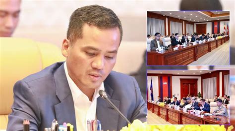 ឯកឧត្តមអភិសន្តិបណ្ឌិត ស សុខា និងឯកឧត្តម សាយ សំអាល់ ឯកភាពជំរុញការរៀបចំផែនការរៀបចំដែនដី និងប្លង់ដី