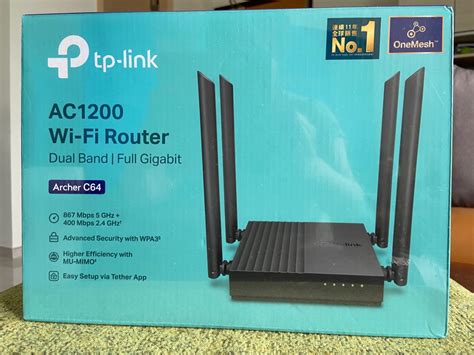Tp Link Ac Wi Fi Router Archer C Wifi Carousell