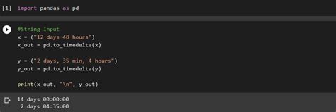 Pandas To Timedelta Convert Argument To Timedelta Askpython