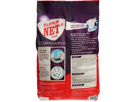 Bột Giặt Net Super Túi 3kg Giá Tốt Tại Bách Hóa Xanh