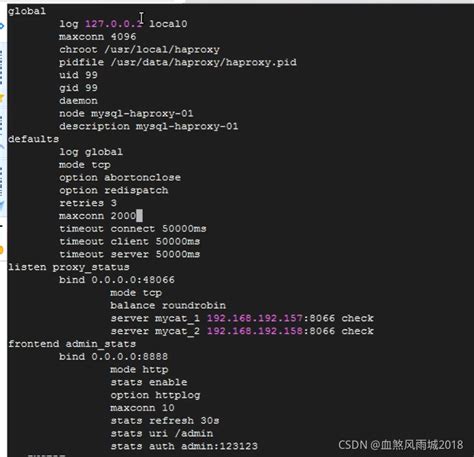 手把手带你搭建mycat高可用集群超详细mycat集群 Csdn博客