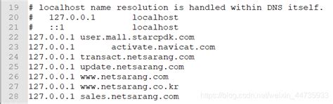 修改本机localhost映射dns解析localhost Dns Setting Csdn博客
