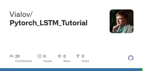 GitHub Vialov Pytorch LSTM Tutorial