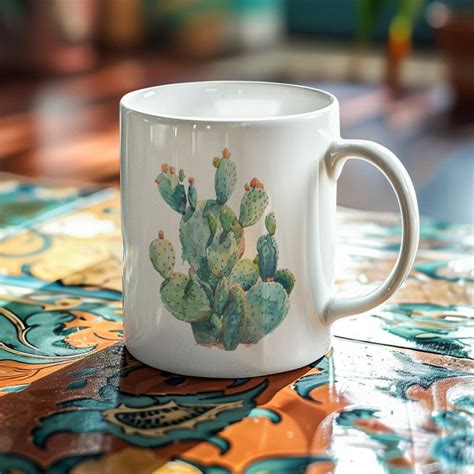 Cactus Mug Etsy