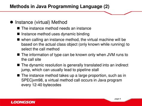 PPT JVM Virtual Method Invoking Optimization Based On CAM Table PowerPoint Presentation ID