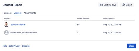 Protected Confluence Users