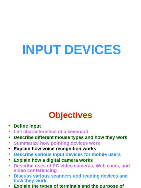 2 Input Devices Pdf