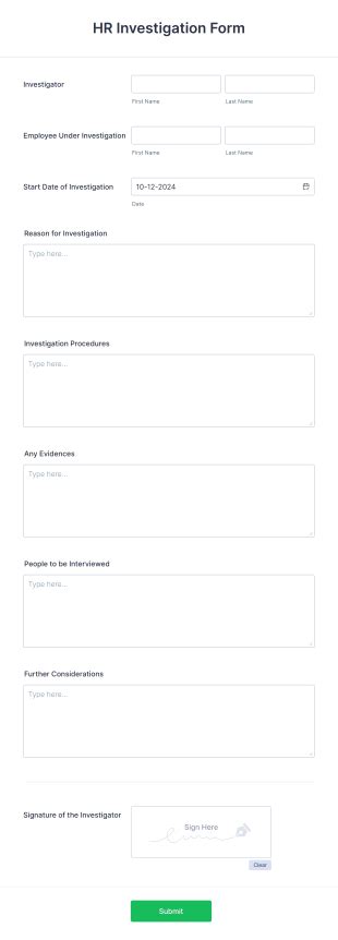Hr Effectiveness Survey Form Template Jotform
