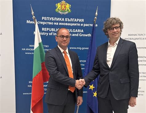 🤝 Зам министърът на иновациите и растежа Krasimir Yakimov проведе днес работна среща със зам