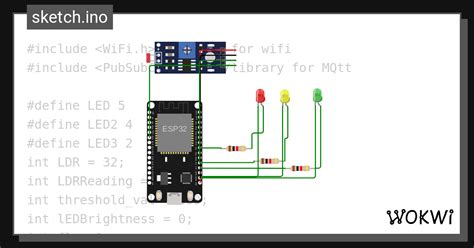 Streetlight Copy Wokwi Esp32 Stm32 Arduino Simulator