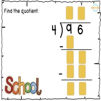 Division Of Single Digit Divisor With Double Digit Dividend Without Remainder
