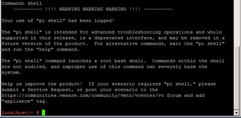 Vsphere Vcsa 6x Enabling Bash Shell Scp Access Davidringie