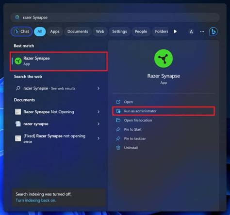 Ways To Fix Razer Synapse Not Opening In Windows