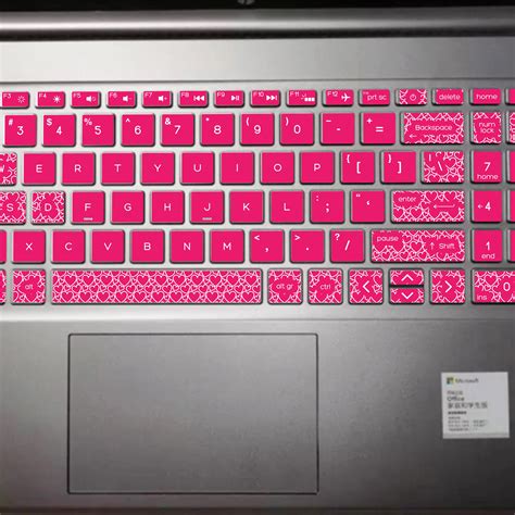 Hp Pavilion 15 Keyboard Stickers In 12 Multi Hp Laptop Skins Cute Keyboard Decal Instant