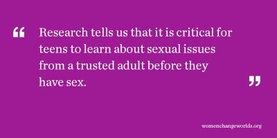 Let S Talk About Sex WCW S Women Change Worlds Blog Wellesley Centers For Women