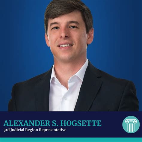 Today We Highlight Alexander Alec S Hogsette 3rd Judicial Region