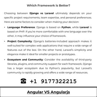 Django Vs Laravel Which Is Better For Web Development Semiosis