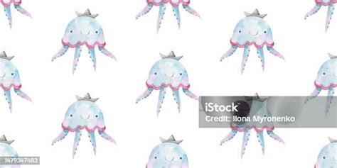 원활한 바다 패턴입니다 수중 세계 다채로운 물고기 원활한 패턴이 있는 끝없는 패턴 수중 배경 다양한 제품 의류 섬유 등에 대한 귀여운 패턴 0명에 대한 스톡 벡터 아트 및