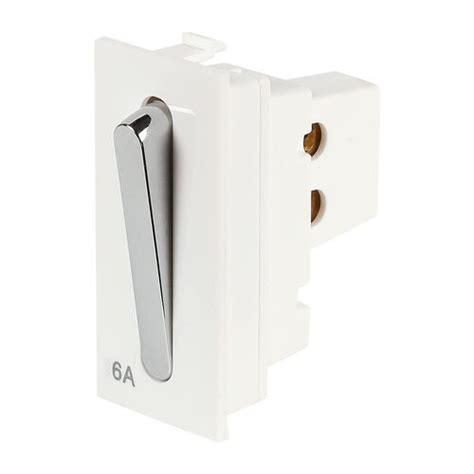 Modular Switch Color White At Best Price In Navi Mumbai Saibalaji Electricals