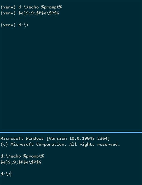 Preserve Virtualenv Prompt When Duplicating Panes · Issue 14620