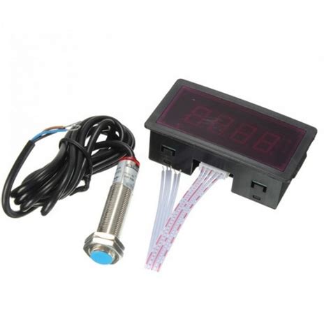 RPM Speed Meter With Proximity Switch Sensor