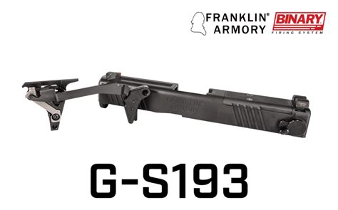 [first Look] Franklin Armory Binary Glock Trigger And Slide Recoil