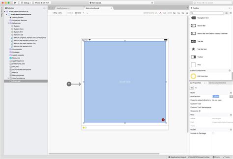 getting started with xfinium pdf viewer in ios applications xfinium