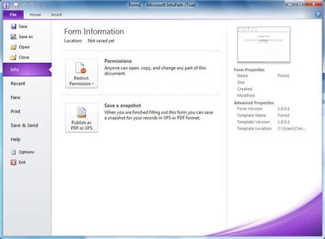 microsoft infopath download