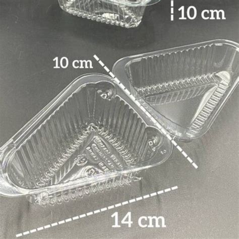 خرید و قیمت ظرف اسلایسی مثلثی کیک یک عدد ظرف سه گوش لولایی یکبار مصرف