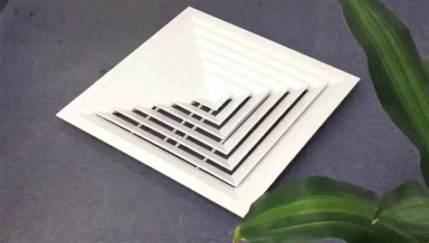Hvac Return Vent Grill Sizes Duct Grates Square Ceiling Air Diffuser With Damper Buy 4 Way